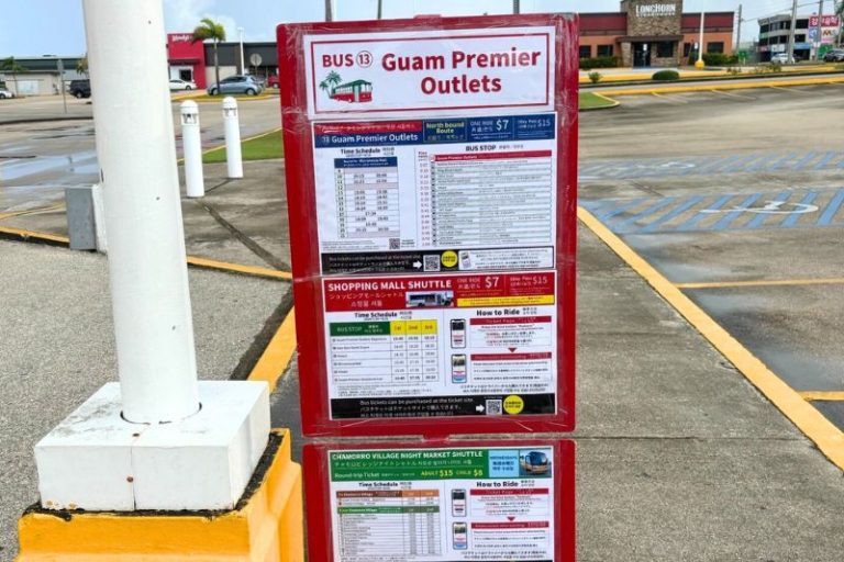 グアムの移動に超便利！赤いシャトルバス完全活用ガイド | コンチャWEB